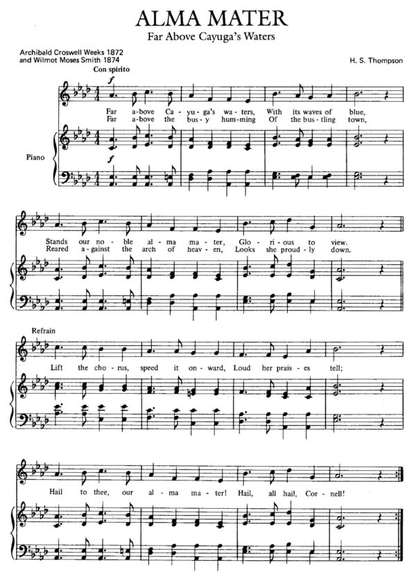 Alma Mater – Sidney Cox Library of Music and Dance